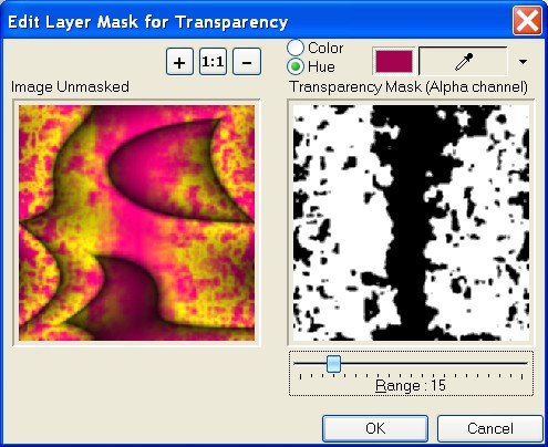 Mask for Transparency